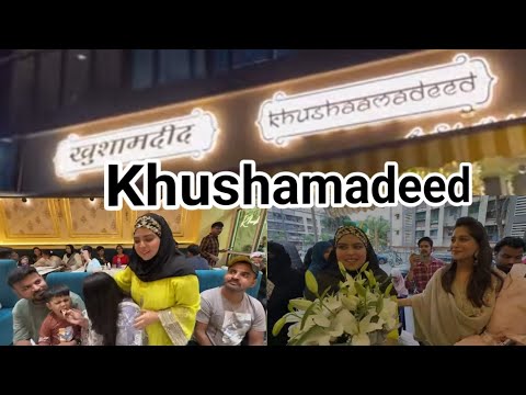 Saba Ibrahim Khushamdeed Restaurant | Mira Road @sabaKajahaan # ...