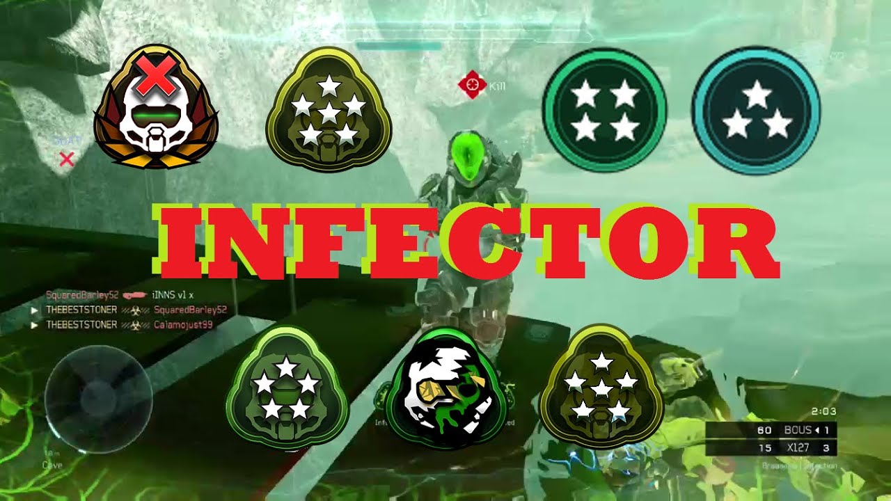 INFECTOR! (Infection Kills As Zombie Montage 3) [Halo 5 Guardians ...