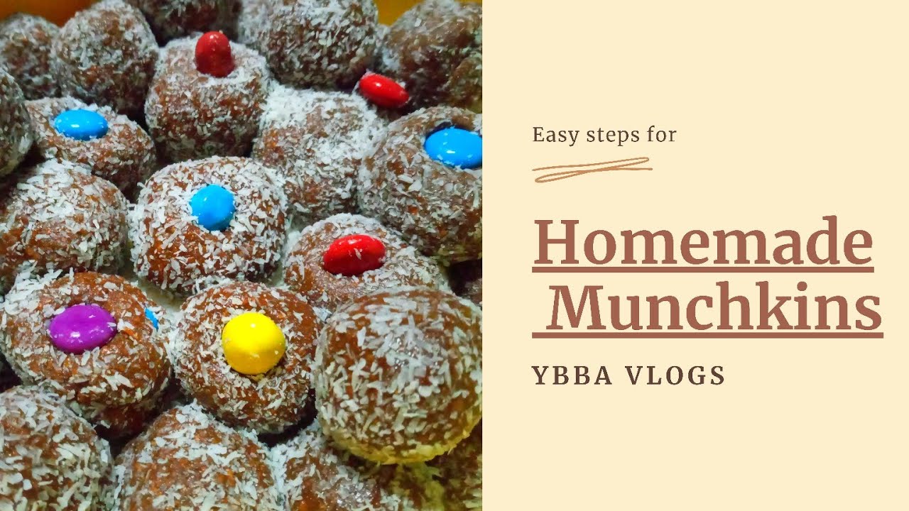 HOMEMADE MUNCHKINS /TRY NYO! - YouTube