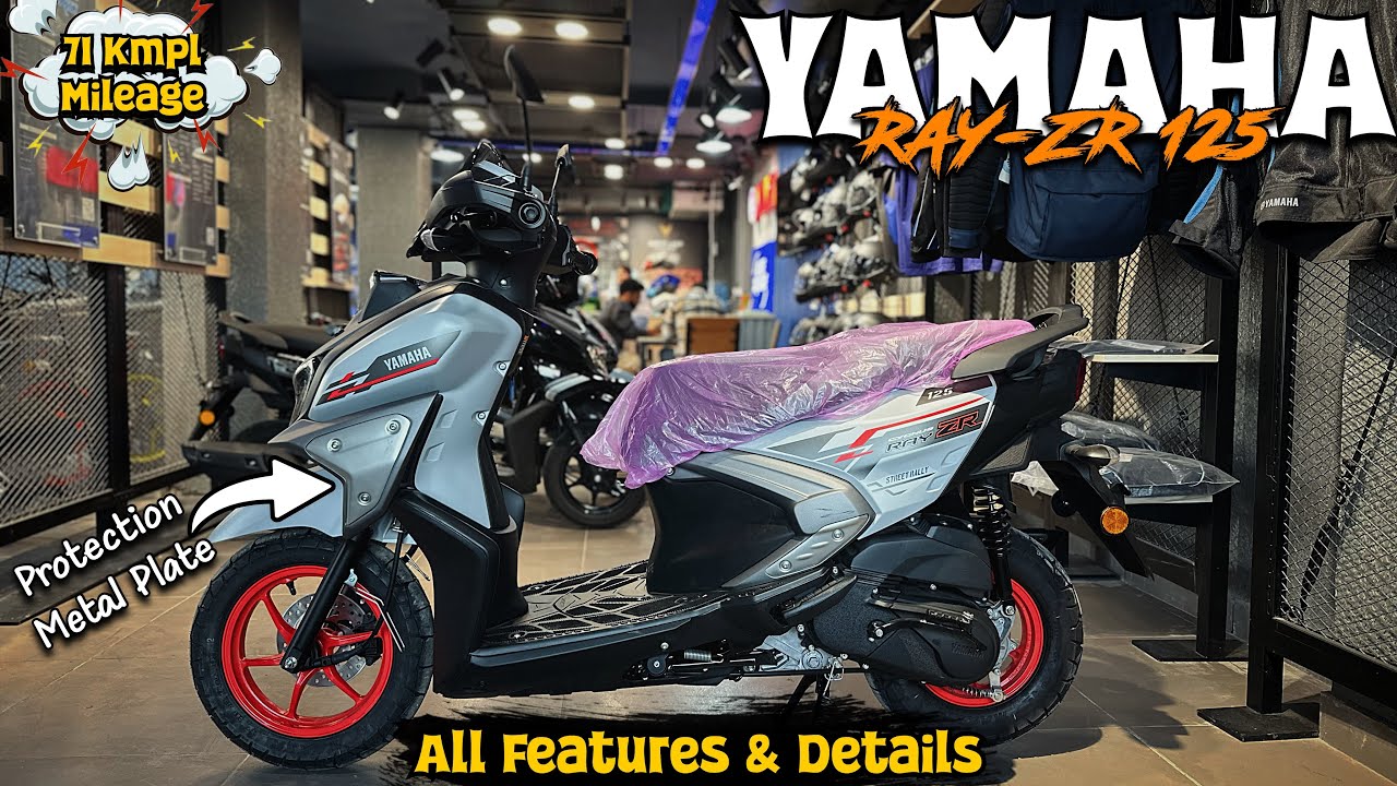 YAMAHA RAY-ZR 125 (2025) | Hybrid Scooter | All Features and Details ...