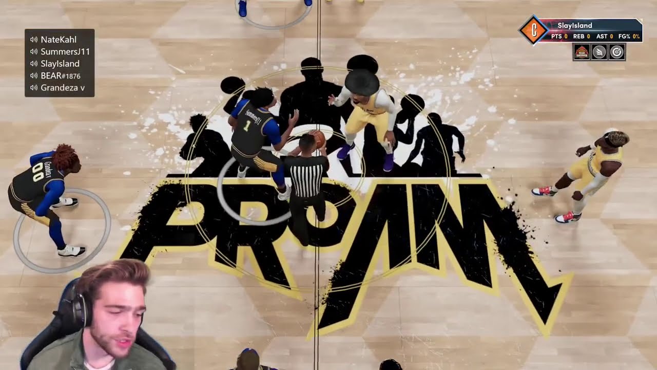 THE FIRST PRO AM GAME ON NBA 2K21 NEXT GEN - BEST PRO AM LINEUP ...