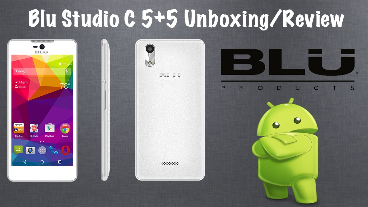 Unboxing/Review BLU Studio C 5+5 (ESPAÑOL) - YouTube