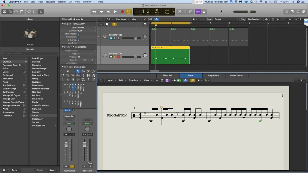 BATERIA E PERCUSSÃO REGGAETON RÍTMO DE REGGAETON BATERIA REGGAETON ...
