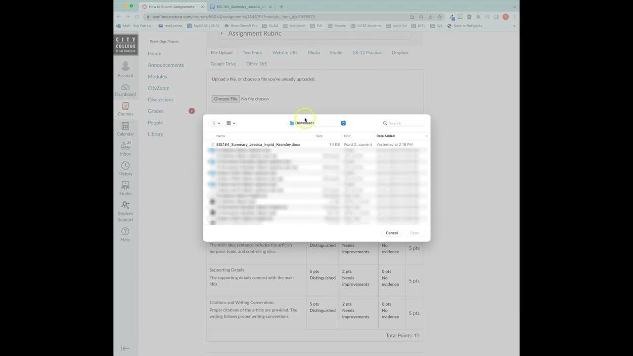 How to Submit Assignments - YouTube