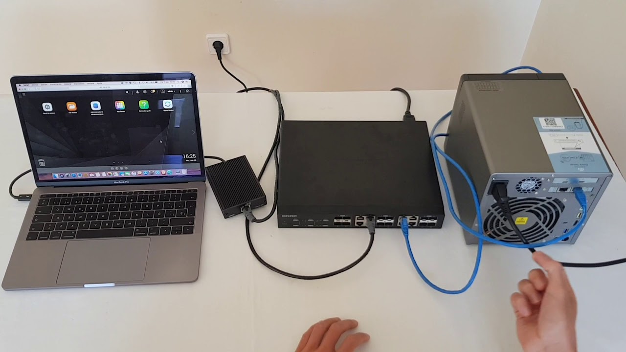10GbE QNAP: NAS + Switch con test de rendimiento | QNAP (ES)