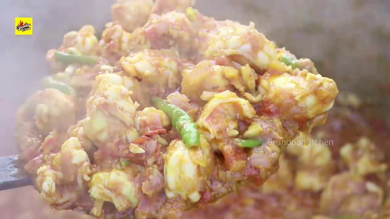 Big Shrimp Curry Giant prawns Recipe Yummy Prawns Recipe By Grandpa ...