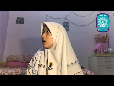 AULIA FARADINA PESERTA LOMBA TAHFIDZ QUR'AN ME AWARDS 2020 DARI SMP MUHAMMADIYAH 5 SURABAYA