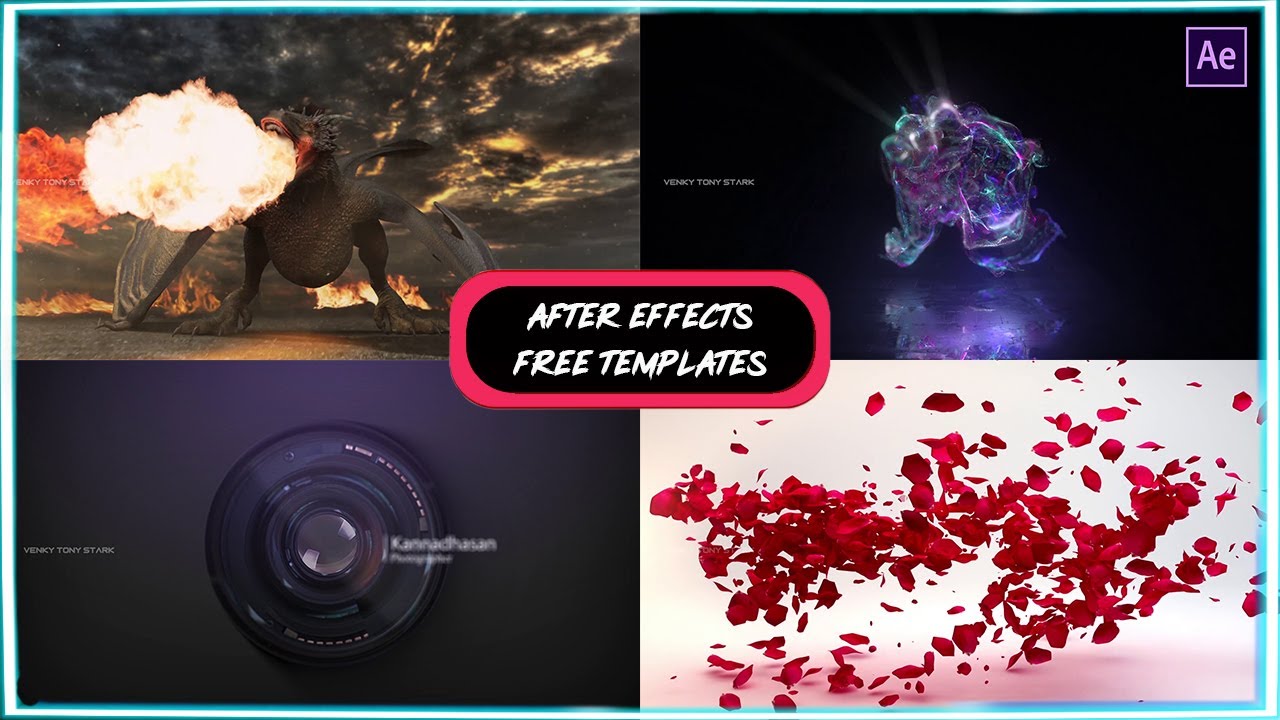 Free After Effects Templates | Cool Animations and Flat Design | - YouTube