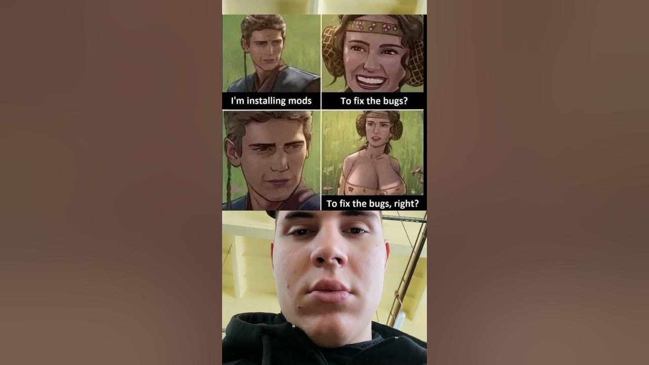 Fixing bugs or just adding features 🤔 #ModdingLife #GamingHumor #FixOrFlex #Relatabl - YouTube