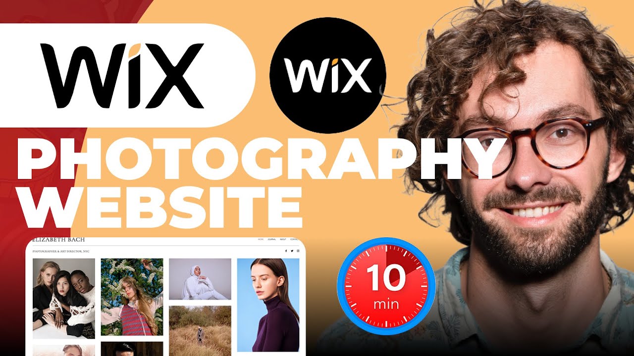 Photography Website on Wix in 10min - How To Create Photography Website on Wix Complete Tutorial ...