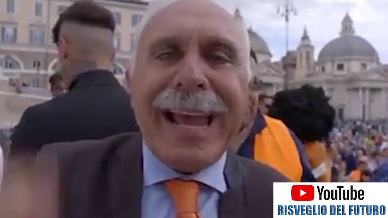 INTERVISTA AL GENERALE PAPPALARDO, Roma 2 Giugno, gilet arancioni ...