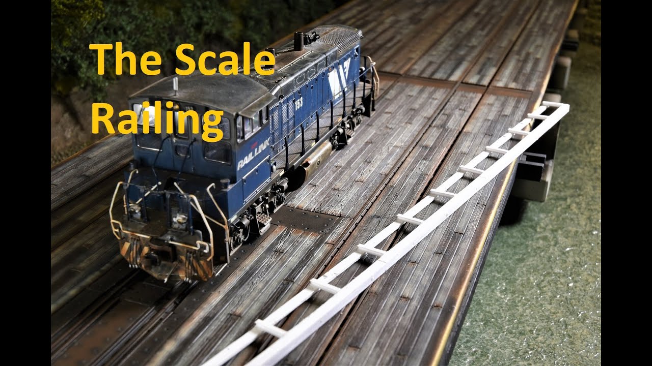 Scratch Building Scale Model Railings (Part 1) | River Road - Vlog #96 ...