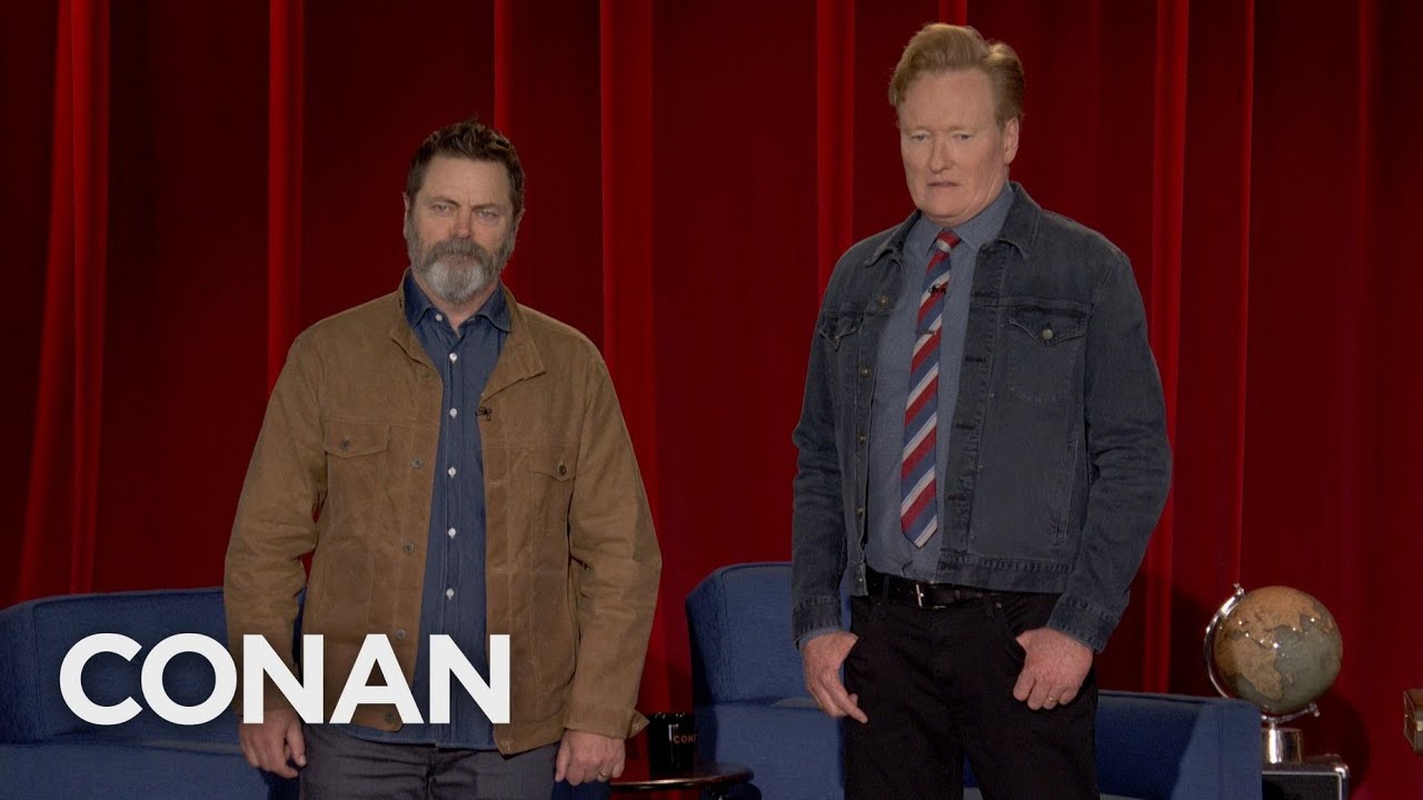 Nick Offerman Is Hysterical About CONAN’s Final Week - CONAN on TBS ...