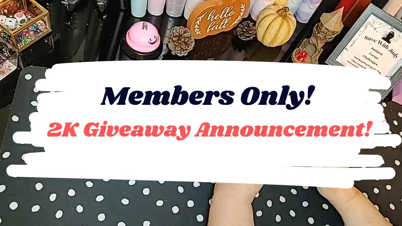 2K Giveaway Announcement! Member's Only! - YouTube