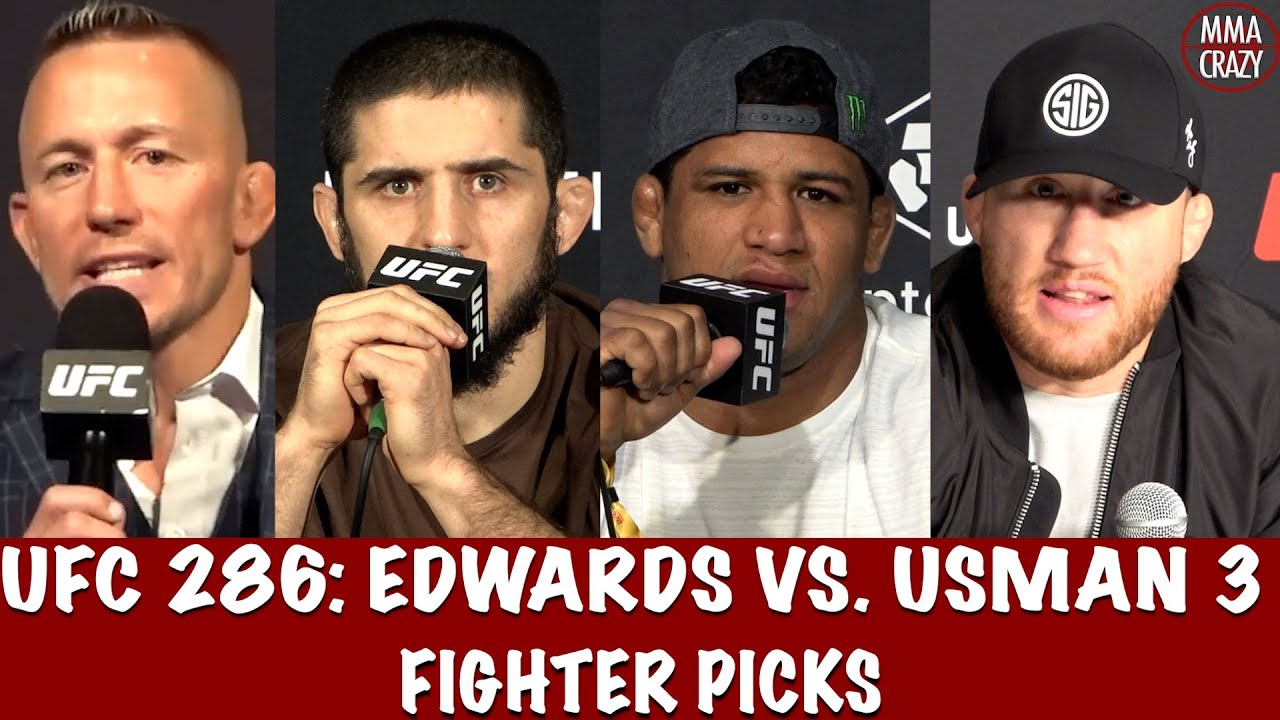 UFC 286: Leon Edwards vs. Kamaru Usman 3 Fighter Picks - YouTube