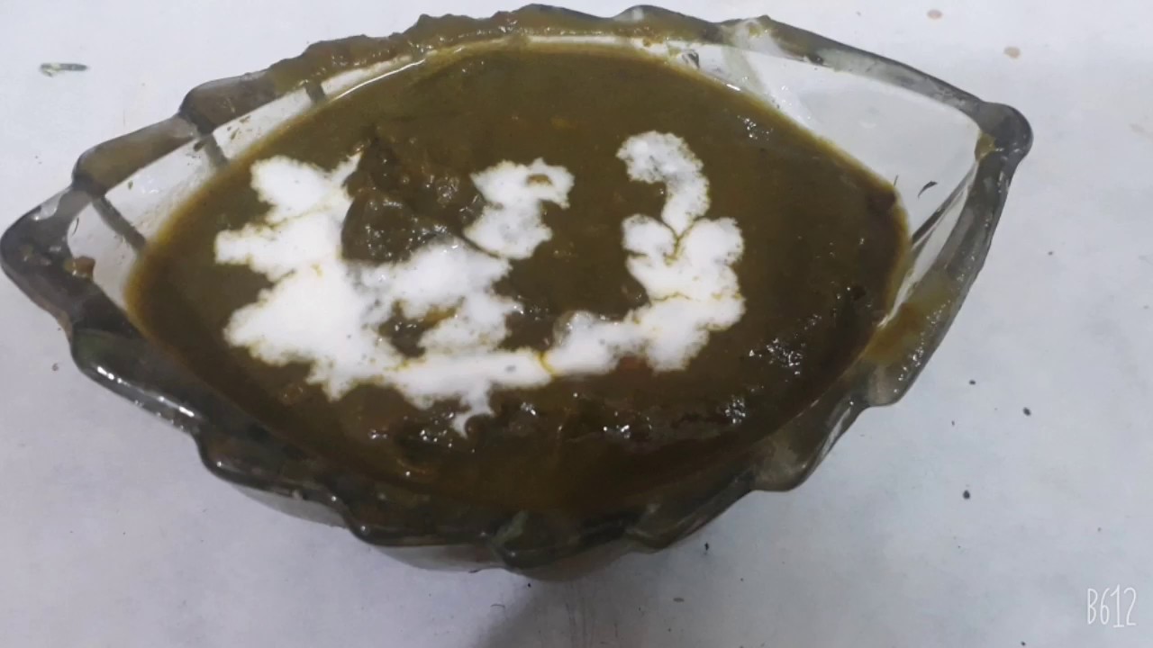 Palak mattar - YouTube