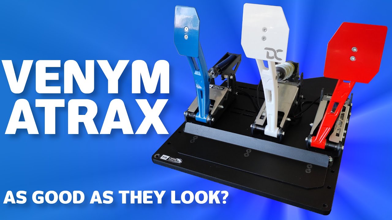 Taking a look at the Venym Atrax (French Edition) 3 pedal set - YouTube