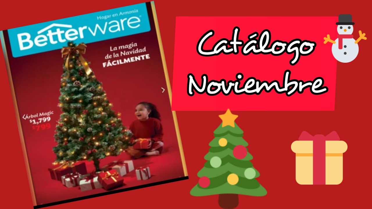 Catálogo de noviembre 🎄 COMPLETO Betterware - YouTube
