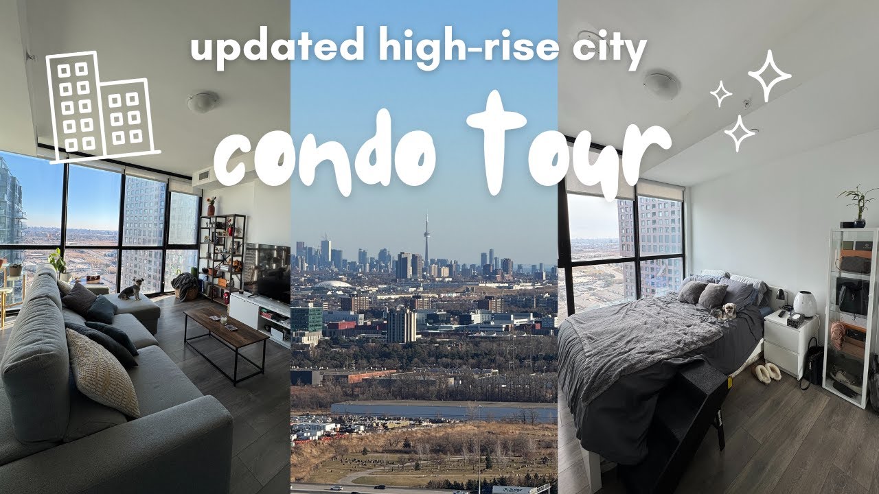 updated high-rise condo tour! (2 bed 2 bath) - YouTube