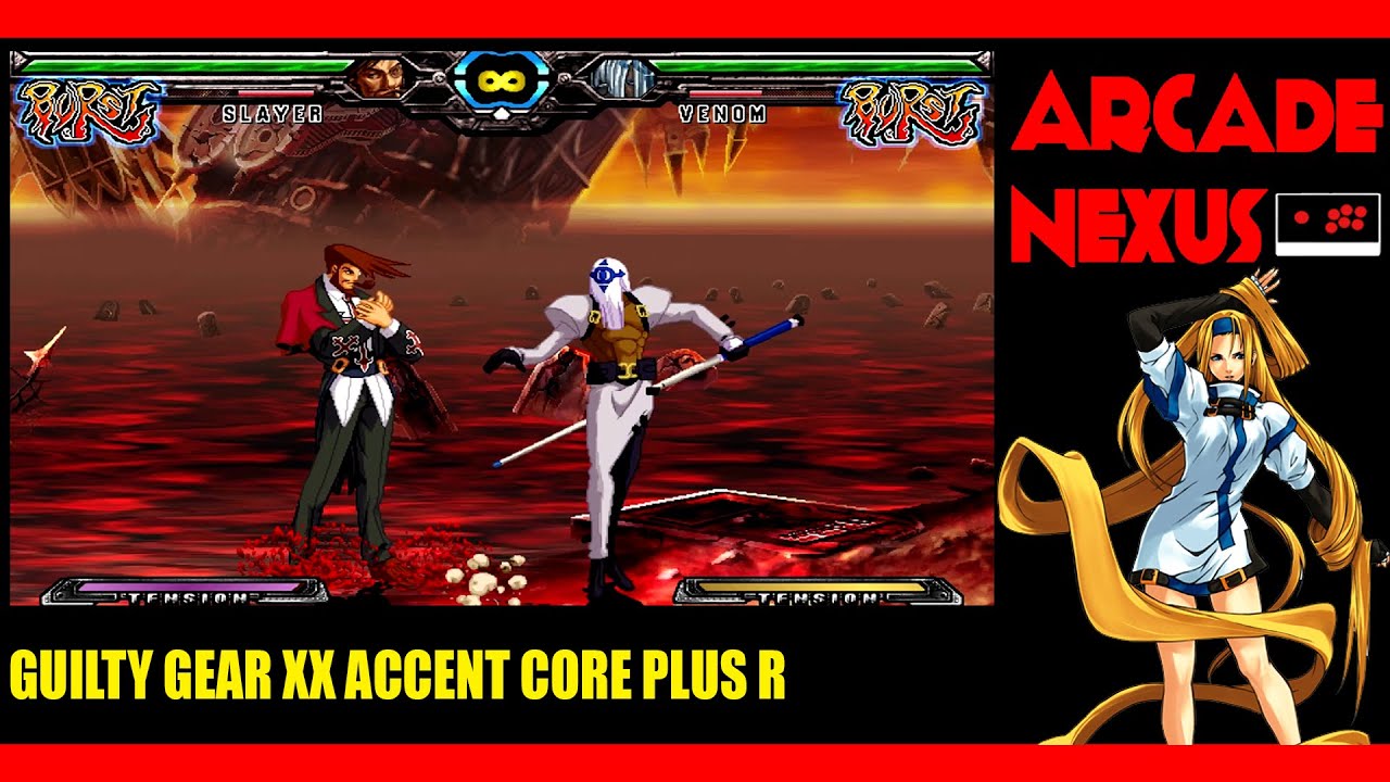 GUILTY GEAR XX ACCENT CORE PLUS R - Stage - Hell - YouTube