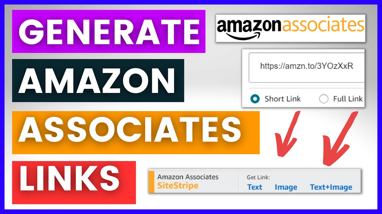 How To Generate Amazon Affiliate Links? [in 2025] - YouTube