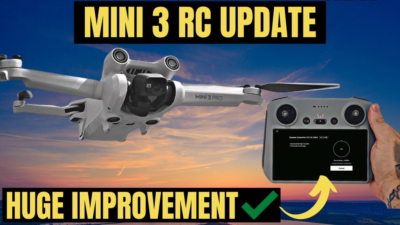 LATEST DJI MINI 3 RC Firmware Update & FLY APP 1.7.4 TEST - Here's ...