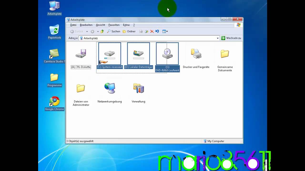 Windows XP: Drive Icon ändern - YouTube