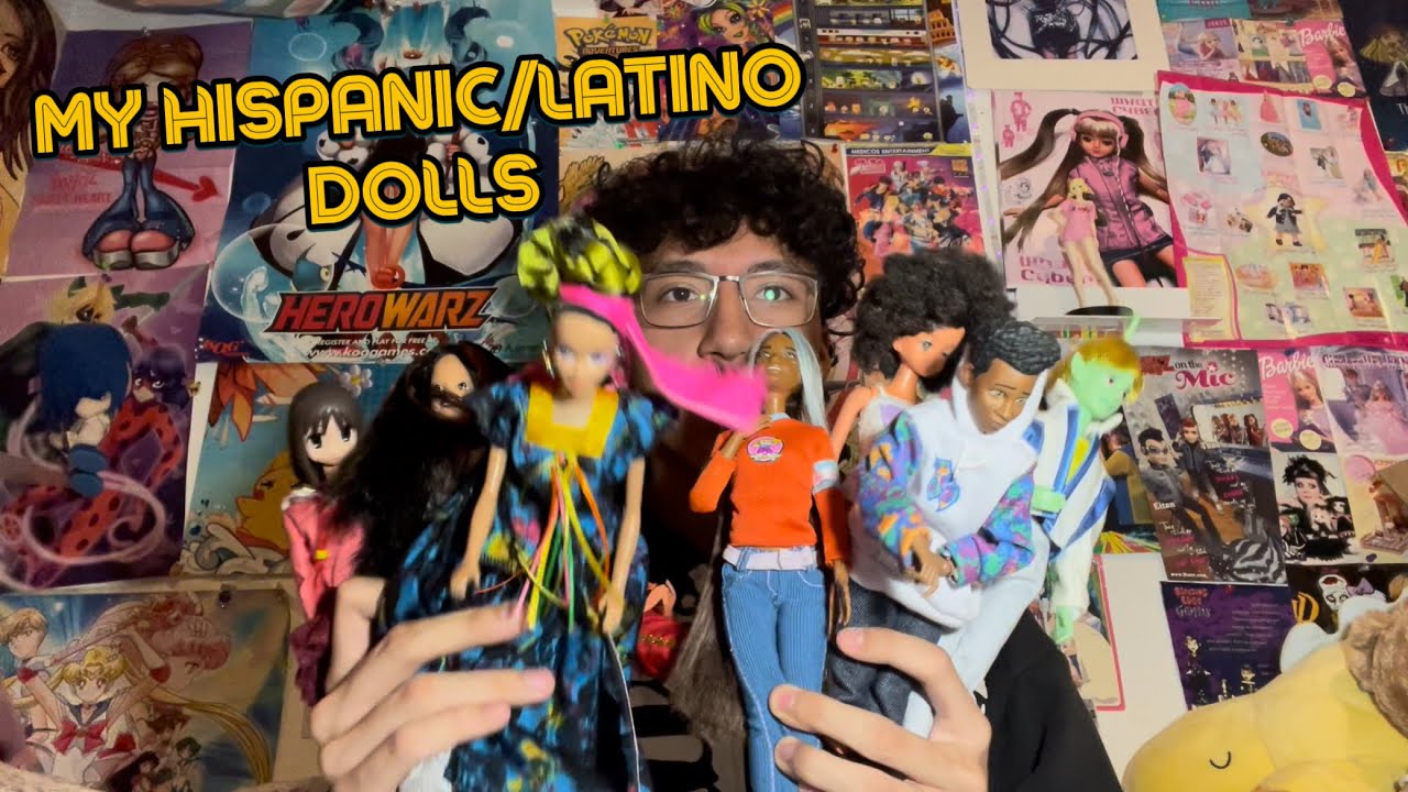 SHARING MY HISPANIC/LATINO DOLLS!!! HAPPY HISPANIC HERITAGE MONTH - YouTube