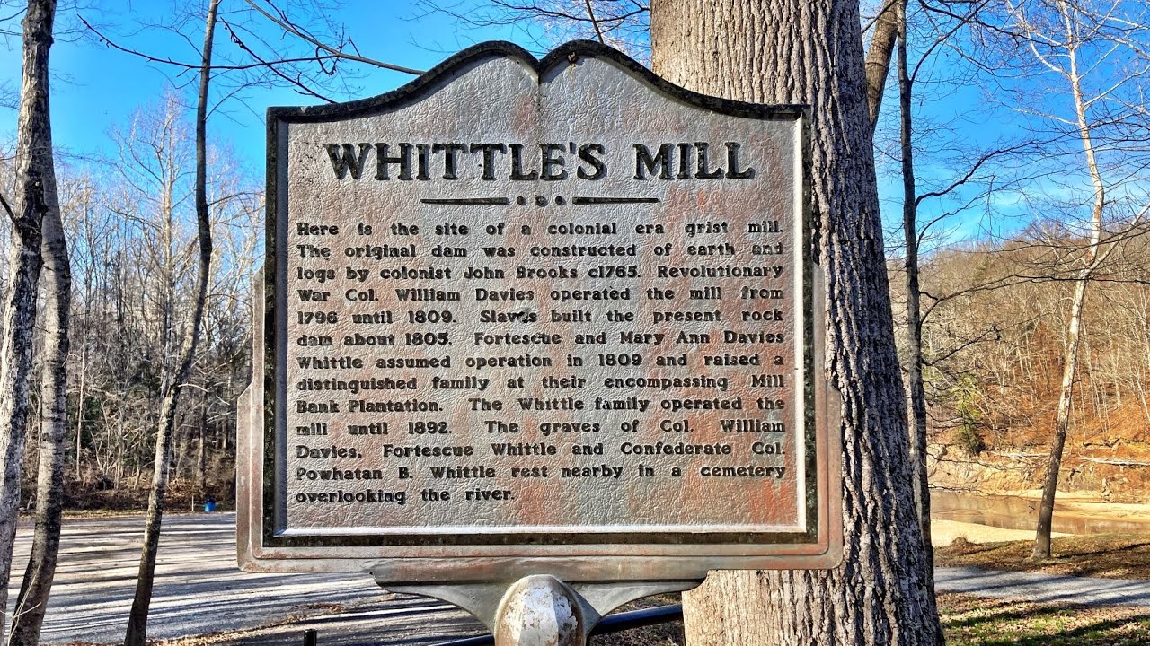 Whittle’s Mill and Whittle-Davies Cemetery - YouTube