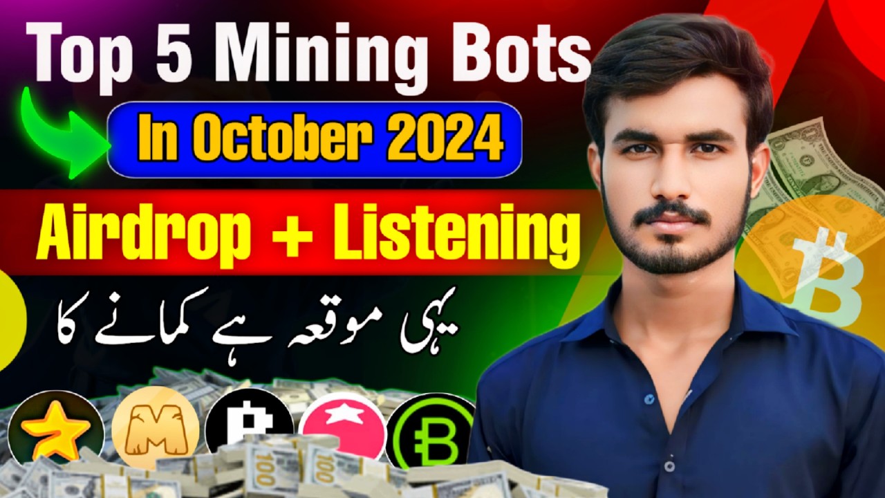 Top 5 Mining Bots in October 2024 | Airdrop + Passive Income | Best ...