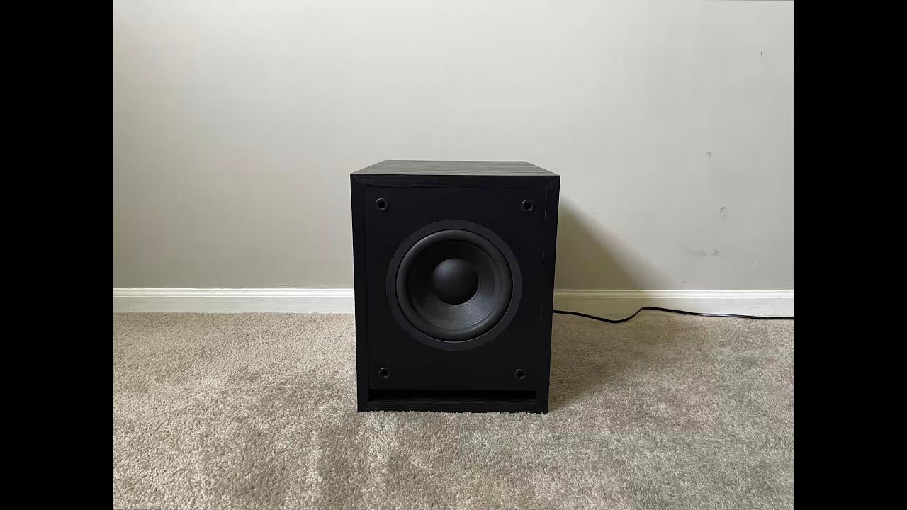 Velodyne DLS-3500 Home Theater Powered Active Subwoofer - YouTube
