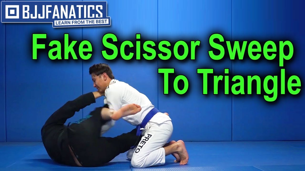 Fake Scissor Sweep To Triangle - YouTube