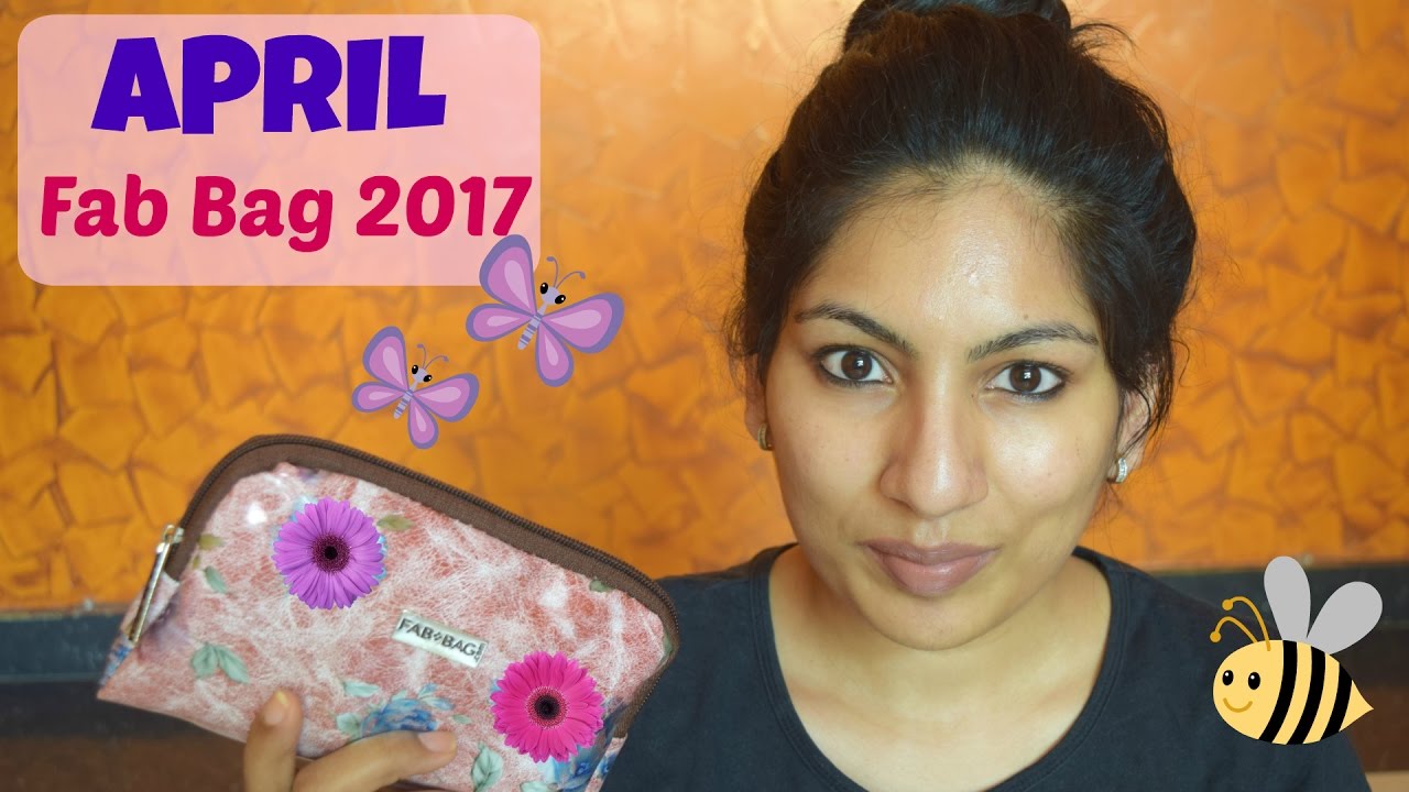 April Fab Bag 2017 Unboxing + Review| 10% Off Coupon - YouTube