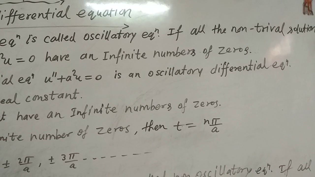 Oscillatory Equations Non Oscillatory Of Differential Equations oscillatory-equations-non-oscillatory-of-differential-equations