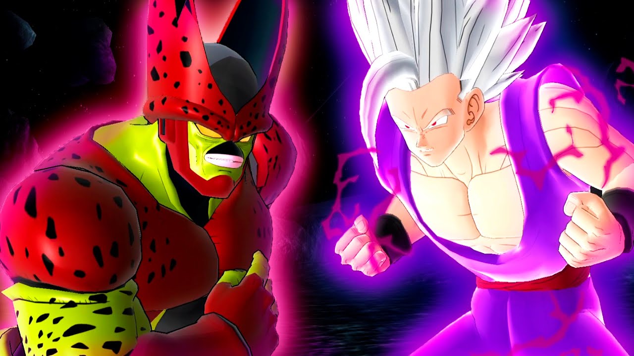 Gohan Beast vs Cell Max | Dragon Ball: Raging Blast 2 Mods - YouTube