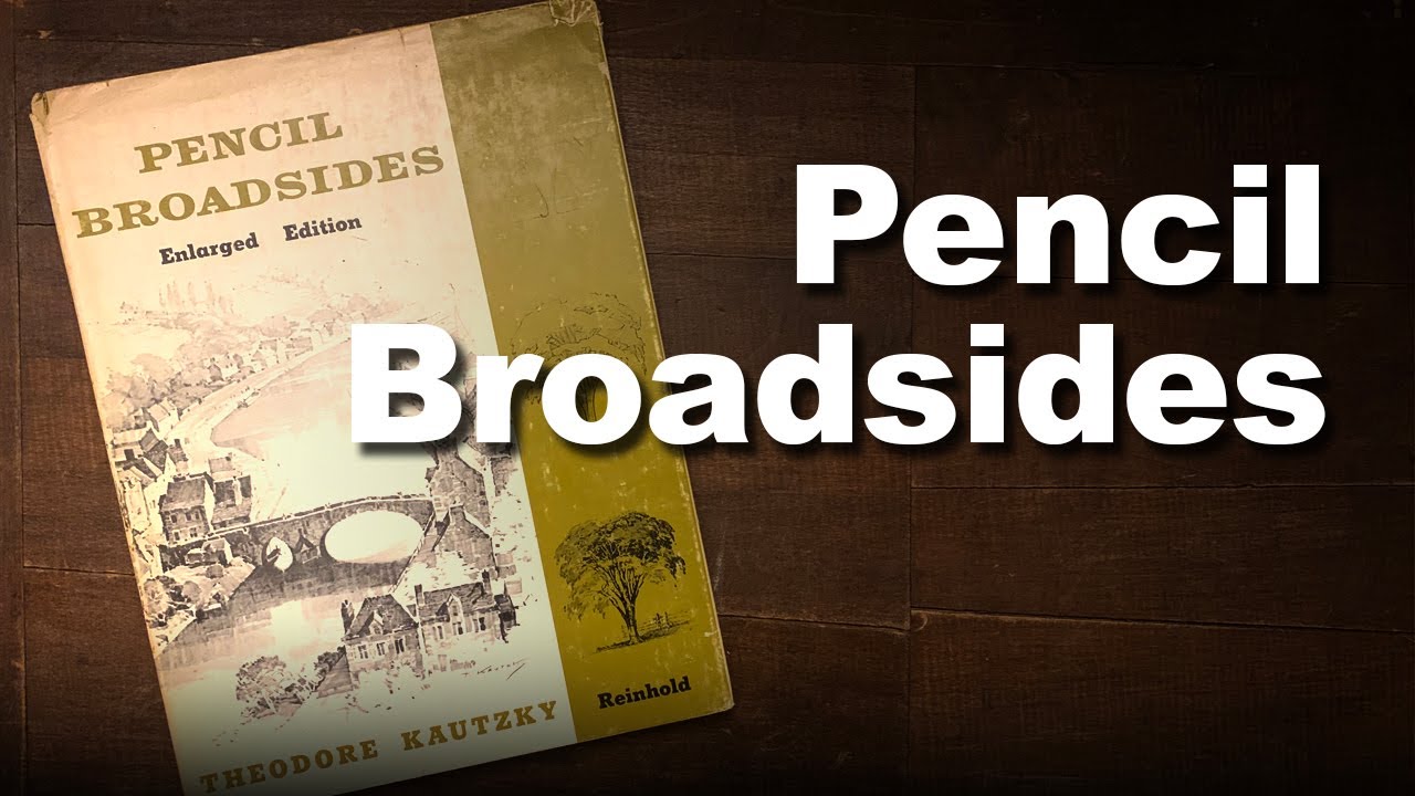 Art Book Review - Theodore Kautzky: Pencil Broadsides - YouTube