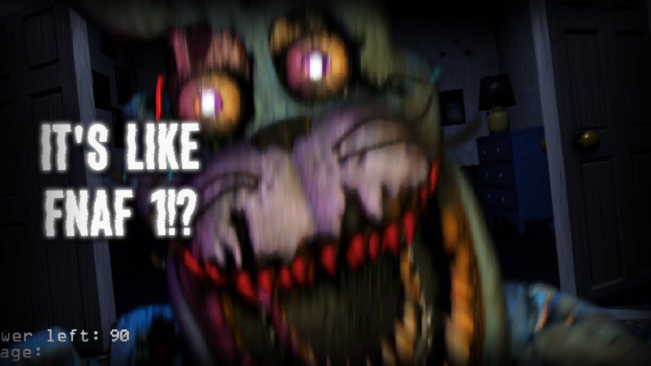 This FNAF 4 Reimagined Uses Camera's?? - YouTube