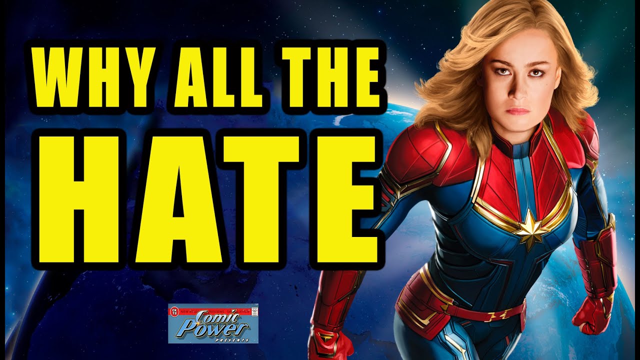 Why Do So Many Men HATE Brie Larson As Captain Marvel? Triggered Trolls ...