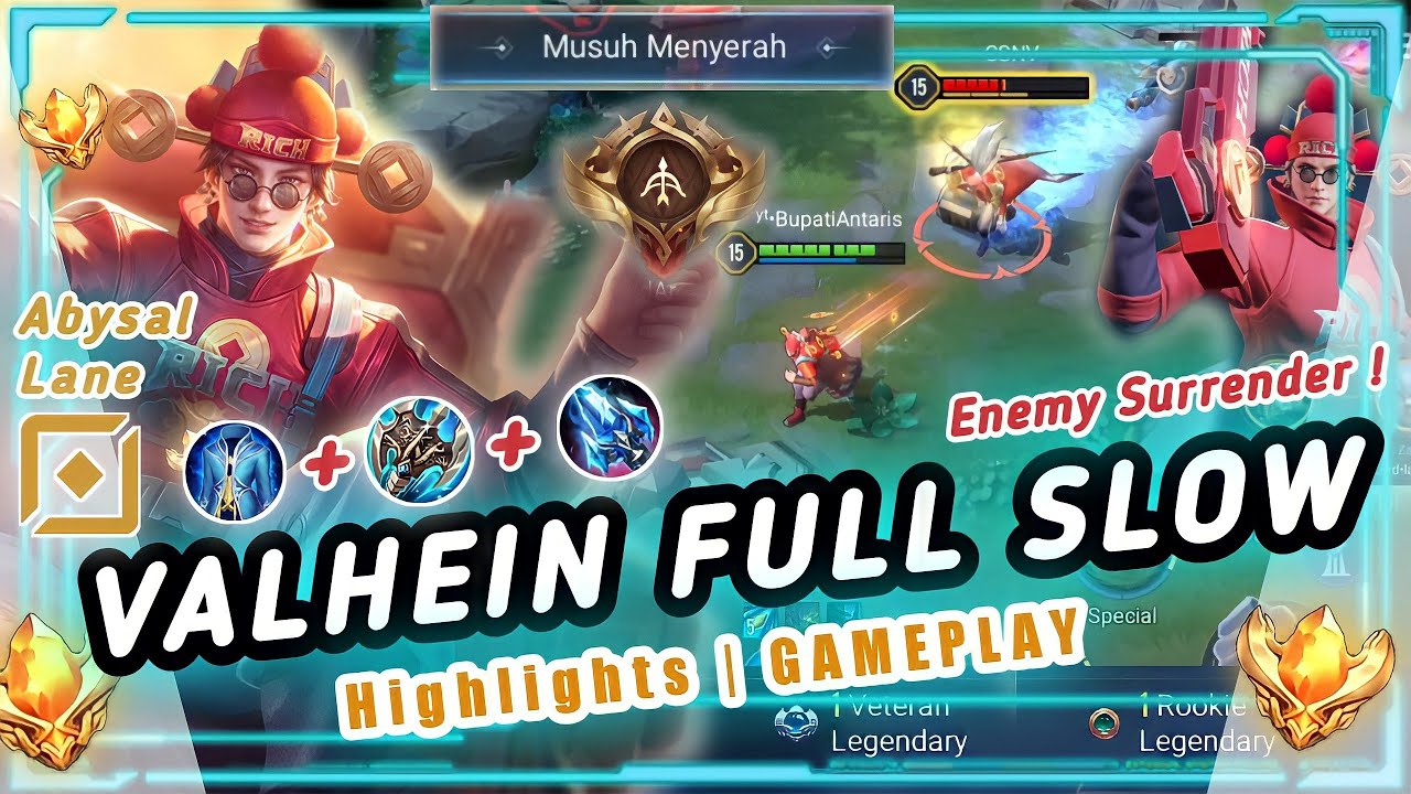 VALHEIN SLOW Build | VALHEIN Gameplay AOV - ARENA OF VALOR - YouTube