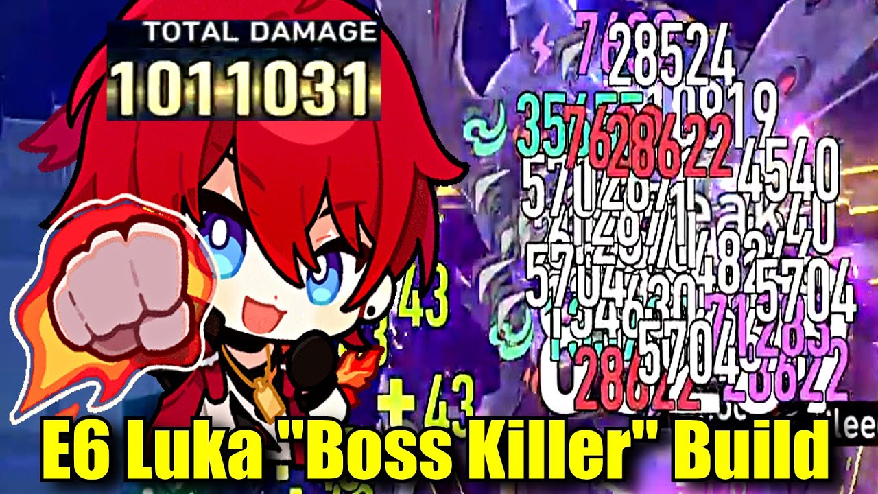 E6 LUKA BOSS KILLER BUILD IS BACK !! 200%+ Break Effect with Kafka ...