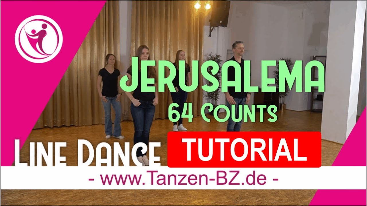 Line Dance 😍 JERUSALEMA 😍 lernen - 🤠 #linedance Tutorial 💃🏻 🕺🏻 deutsch ...
