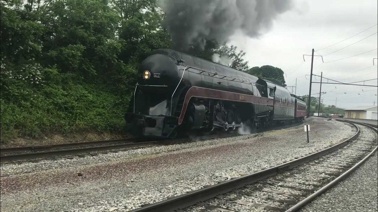 Strasburg Railroad NW 611&475 Reunion Part Two - YouTube