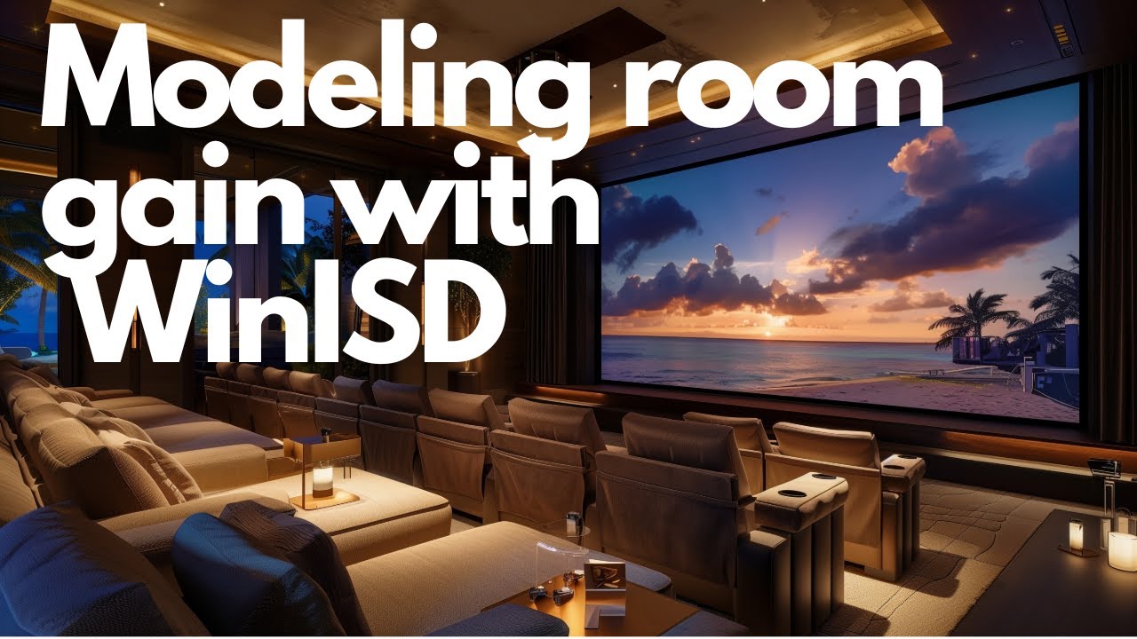 Modeling room gain with WinISD - YouTube