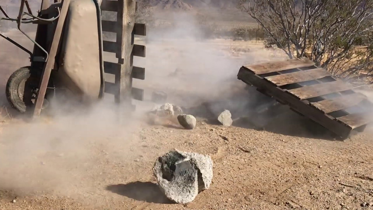 Busting ROCKS the fun way. - YouTube