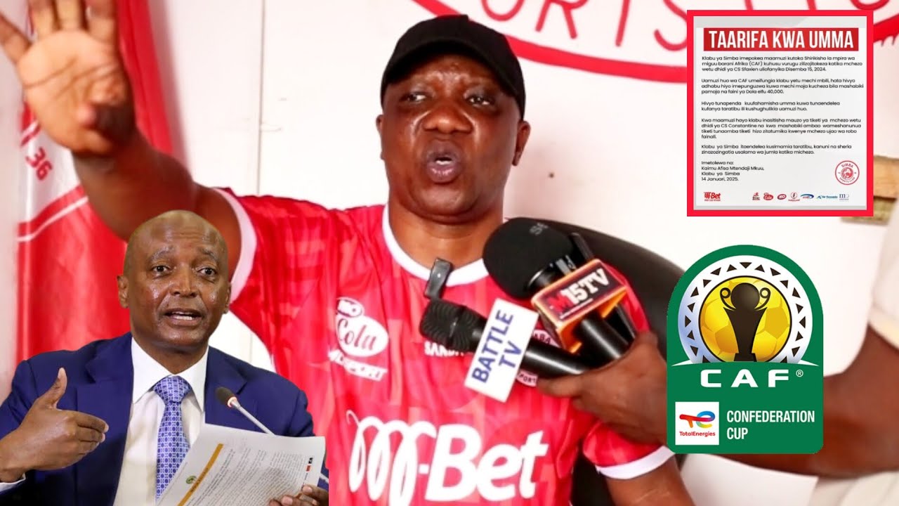 MCHUNGAJI WA SIMBA APANIKI SIMBA KUFUNGIWA KUCHEZA BILA MASHABIKI vs ...