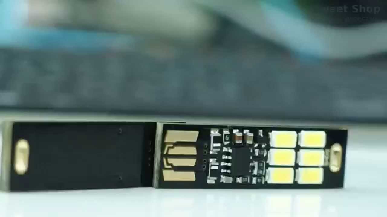 Preview MINI Touch Switch USB LED V.2 - YouTube