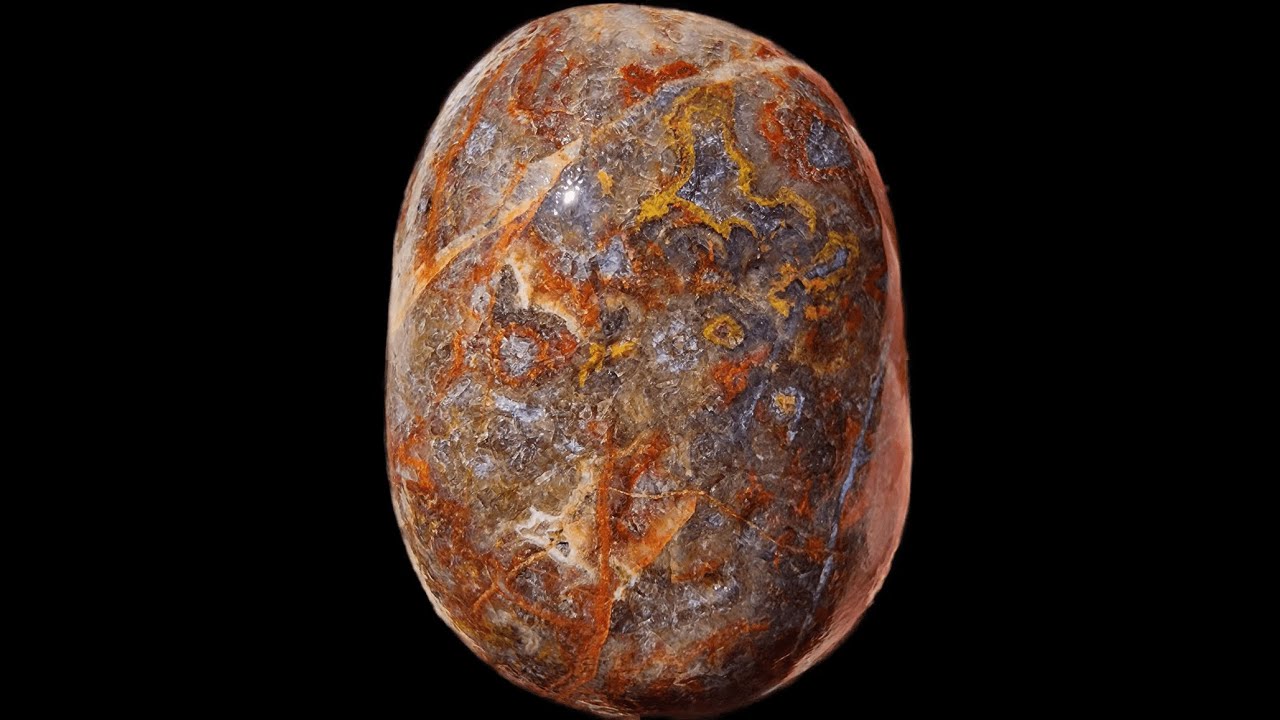Natural Beach / River Jasper Agates, 9 Pcs Lapidary, Tumbling - 2.63 ...