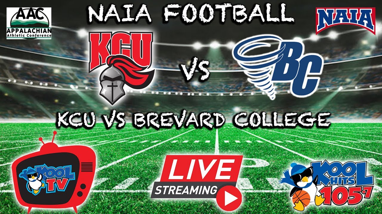 KCU vs Brevard College Football | NAIA Football | LIVE | Kool TV | 11 ...