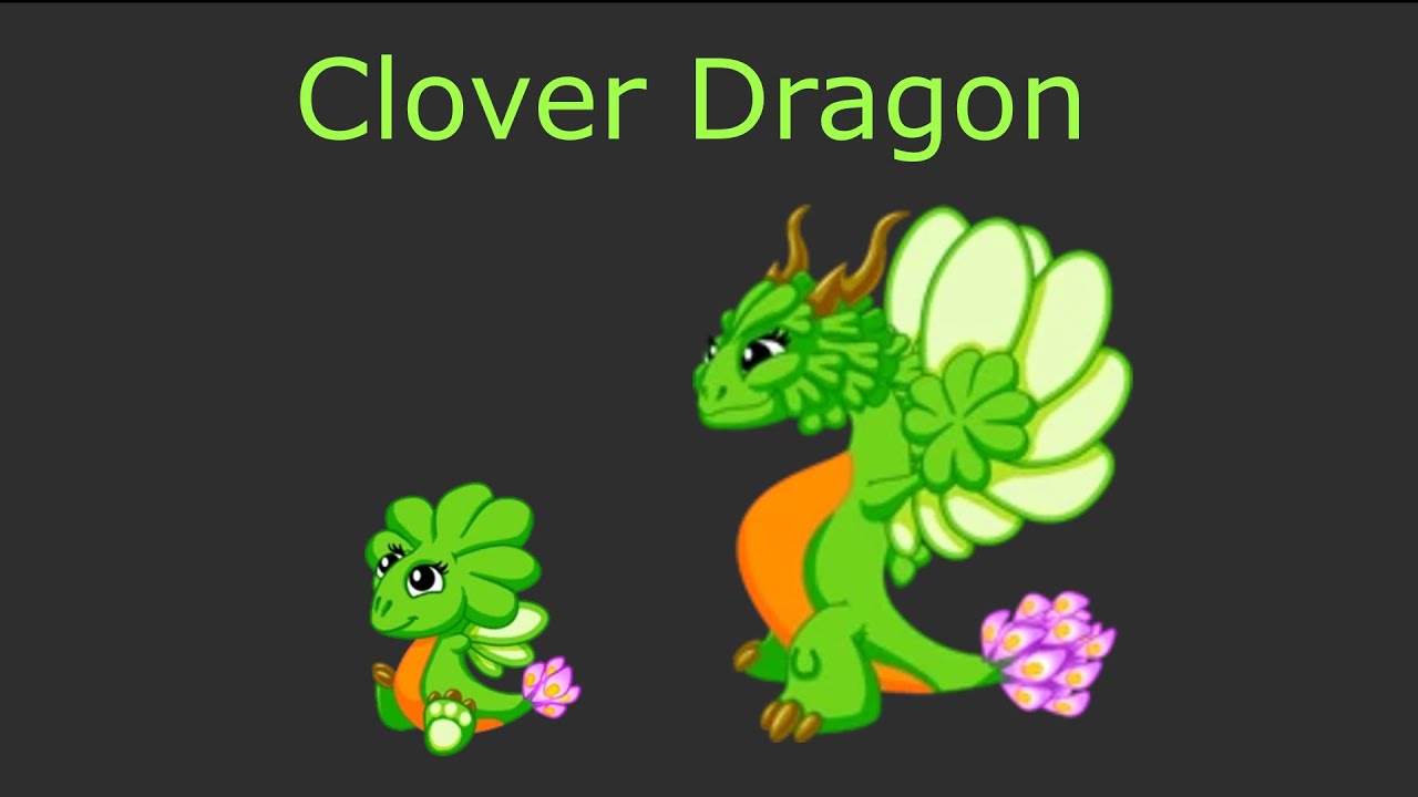 How to Breed the Clover Dragon (Dragonvale) - YouTube