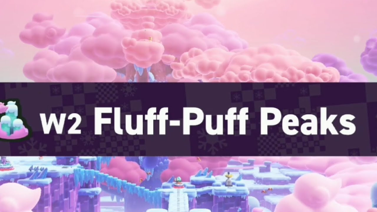 Super Mario Wonder - Fluff-Puff Peaks - YouTube